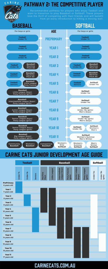 Transition to Baseball and Softball | Carine Cats Teeball Club – Carine ...